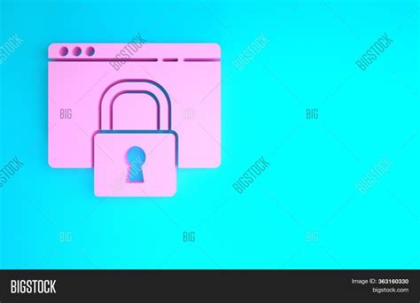 Pink Secure Your Site Image Photo Free Trial Bigstock