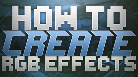 How To Create An RGB Split Glitch Effect In Photoshop 2017 Tutorial