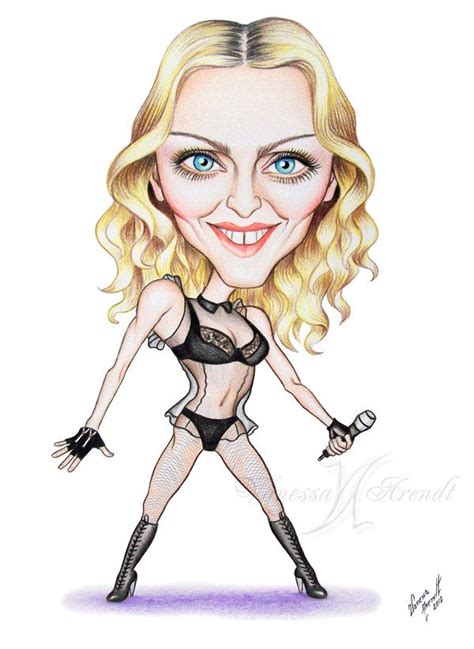 Caricature Of Madonna By Vanessa Arendt On DeviantArt 2023