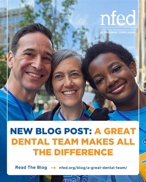 🦷 New Blog Post National Foundation For Ectodermal Dysplasias