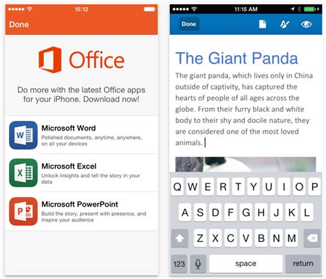Microsoft สงแอพ Word Excel และ PowerPoint ลง iPhone และ Android แลวดาวนโหลดฟรทน US