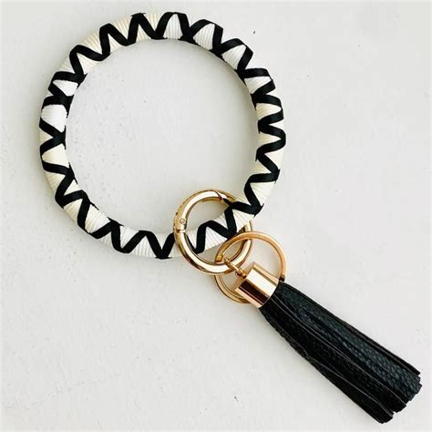 Boho Key Ring Bracelet Boho Bangle Bangles Boho Bangle Bracelets