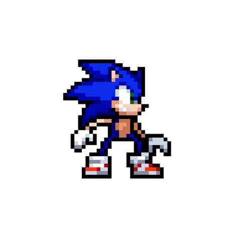 Rivals Of Aether Sonic Artwork Aseprite Community