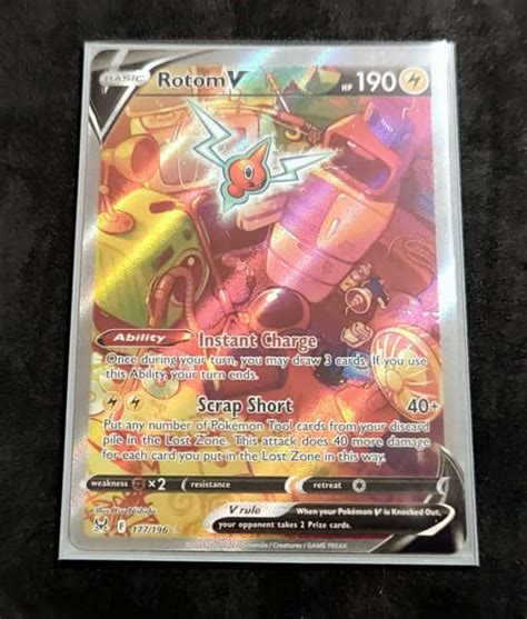 Rotom V Alt Art Pokemon Card 177 Lost Origin Collectables Gumtree Australia Charles Sturt