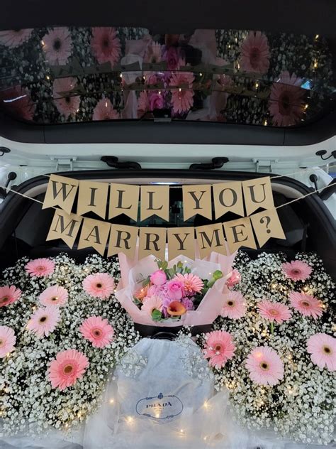 화이트and핑크 생화 트렁크 프로포즈이벤트 펠리세이드 자동차트렁크프로포즈이벤트 수원 프로포즈 전문꽃집 라보브에 곡반정동꽃집 영통 서천지구 용인 기흥 오산 서천지구 화성