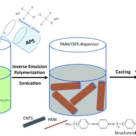 Inverse Emulsion Polymerization Of Aniline In The Presence Of Cnts For