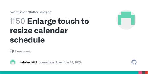 Enlarge Touch To Resize Calendar Schedule Issue Syncfusion