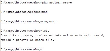 Laravel Cmd Composer And Artisan Commands Stopped Working Stack