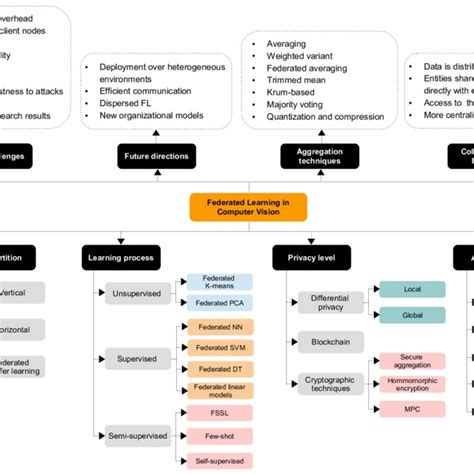 Taxonomy Of Fl Frameworks For Cv Applications Download Scientific Diagram