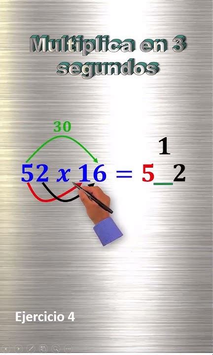 👉 Truco Matematico Como Multiplicar En 3 Segundos De Forma Mental