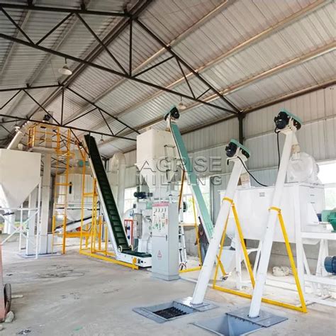 1 2tph Chicken Pig Cattle Goat Cow Pellet Machine Animal Feed