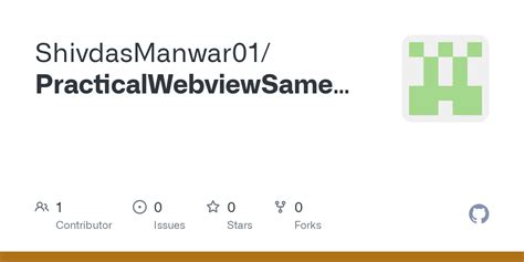 GitHub ShivdasManwar PracticalWebviewSameActivity
