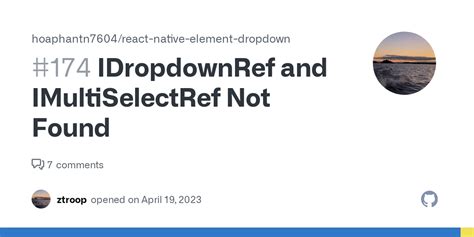 IDropdownRef And IMultiSelectRef Not Found Issue Hoaphantn React Native Element