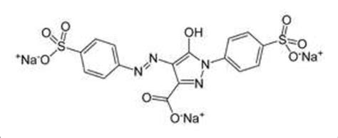 Tartrazine Structure Download Scientific Diagram