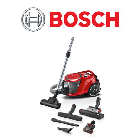 Bosch Series 6 Bagless Vacuum Cleaner ProAnimal Red - BGS41ZOORU - Rama's