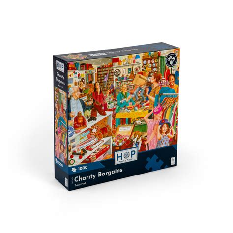 House Of Puzzles Charity Bargains 1000 Piece Jigsaw Puzzle