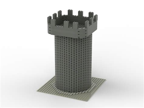 Lego Moc Tower By 10greg Rebrickable Build With Lego