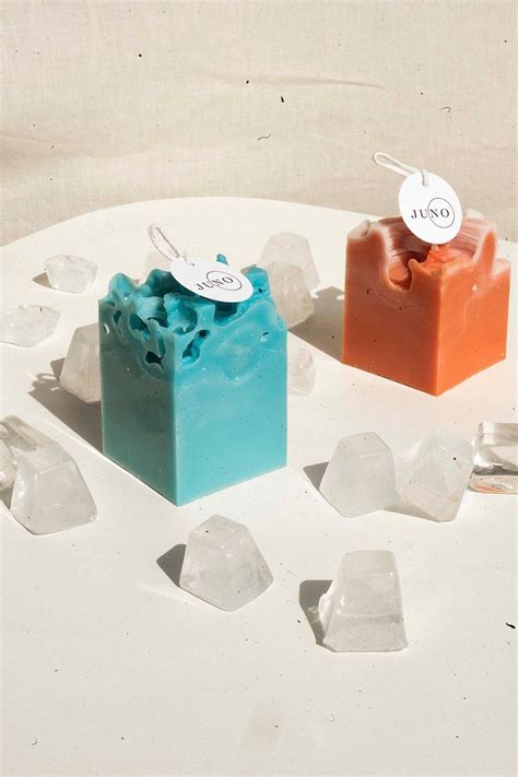 【order】scented Ice Cube Candle Handmade Order Natural Soy Wax・juno