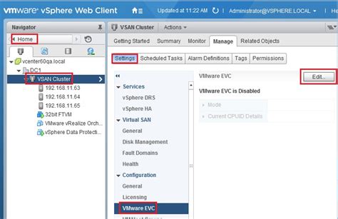 Vmware Evc Mode Explained