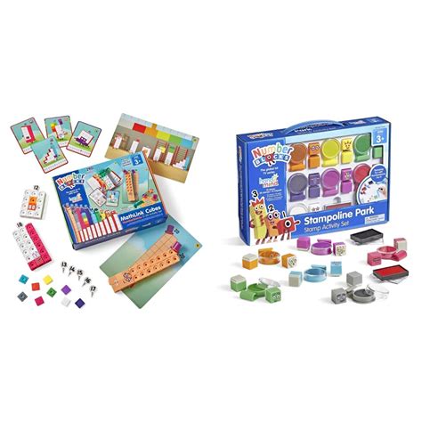 Numberblocks Mathlink Cubes Activity Set With Stampoline Park Stamp Set In Macao At Mop 763
