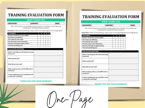 Course Evaluation Form Template In 2020 Training Worksheets Active