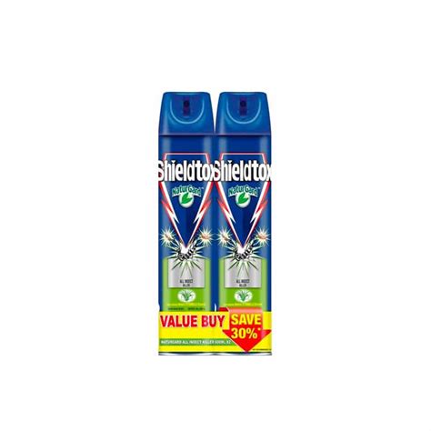Shieldtox All Insect Killer Naturgard Natural Citronella 2x600ml Myck