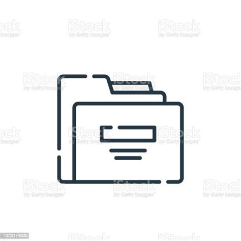 사무실 개념에서 파일 아이콘 벡터입니다 파일 편집 가능한 스트로크의 얇은 선 그림입니다 웹 및 모바일 앱 로고 인쇄 미디어에 사용할 선형 기호를 제출합니다 0명에 대한 스톡