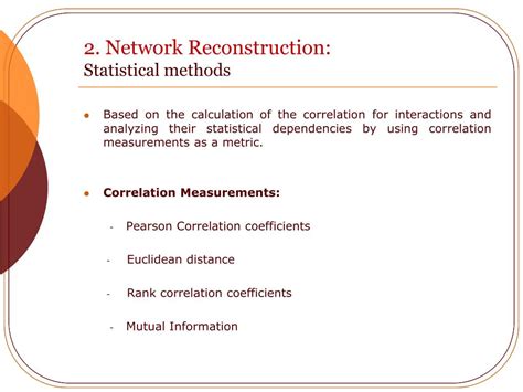 Ppt Information Theoretical Approaches For Biological Network Reconstruction Powerpoint