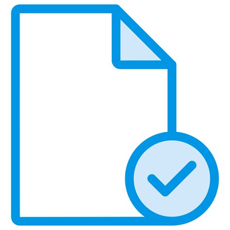 Check Document File Mark Notepad Text Verify Icon Download On Iconfinder