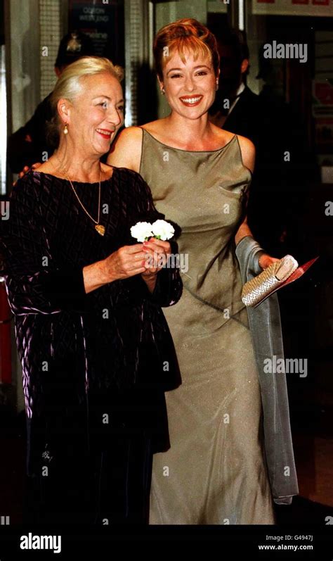 Jennifer Ehle With Her Mother Rosemary Harris At The London Charity