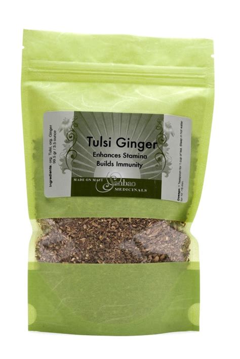 Tulsi Ginger Teas Three Treasures
