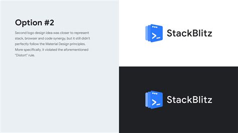 StackBlitz Logo Redesign Behance