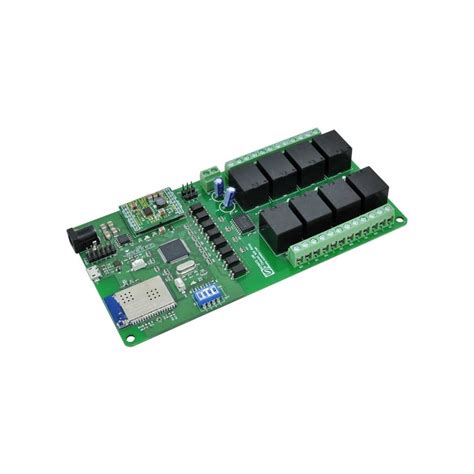 8 Channel WiFi Relay Module moduł z 8 przekaźnikami i komunikacją