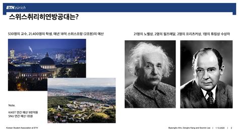 스위스취리히연방공대 대학원 유학 Ksae