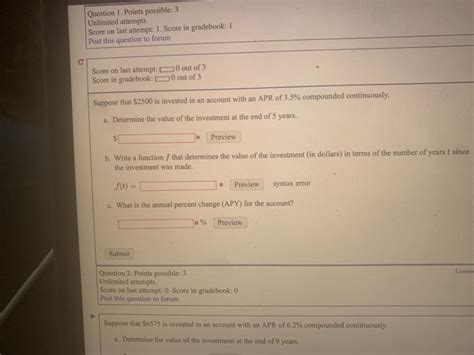 solved question 1 points possible 3 unlimited attempts
