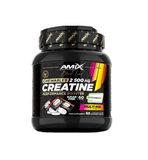 Creatina Creapure 60 Tabletas Creatina Masticables Amix