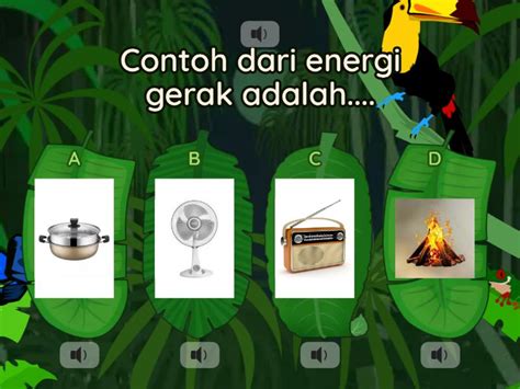 Latihan Soal Mengubah Bentuk Energi Quiz