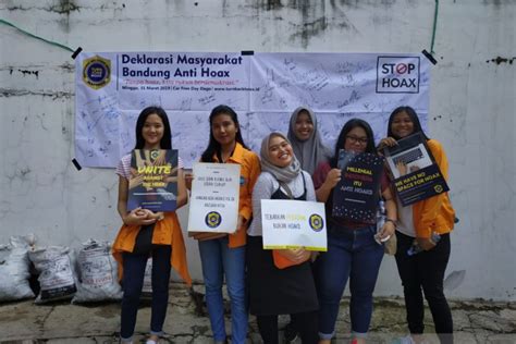 Mafindo Gelar Deklarasi Anti Hoax Di Bandung ANTARA News