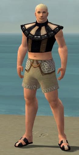 Gallery Of Male Monk Obsidian Armor Guild Wars Wiki Gww