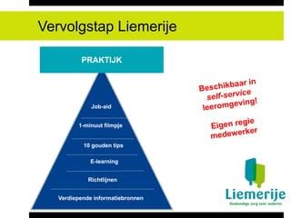 Werkplekleren En Performance Support Infolearn PPT
