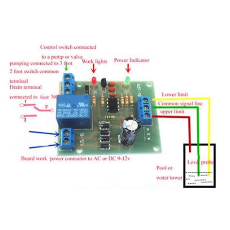 Water Liquid Level Controller Sensor Module Water Level Detection Sensor Pumping Drainage