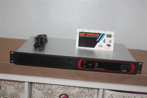 BIAMP TESIRA FORTE AVB TI Digital Fixed I O DSP 12 Analog Inputs 8CH
