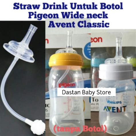Jual Sedotan Pengganti Dotnipple Botol Susu Wide Neck Dan Avnt