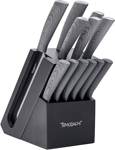 Hampton Forge Tomodachi Raintree Ash 13 Piece Knife Block Set