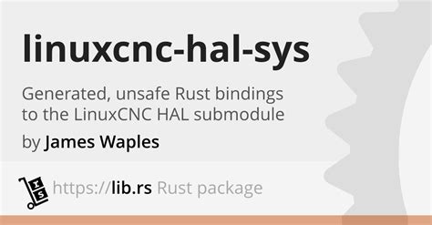Linuxcnc Hal Sys System Library Interface For Rust Lib Rs