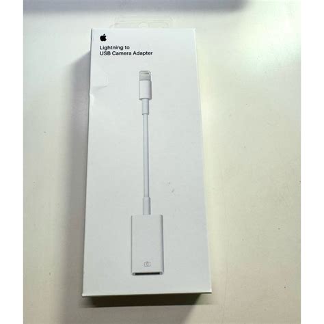 Apple 原廠 Lightning To Usb Camera Adapter 轉接頭 蝦皮購物