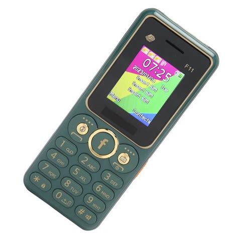 HURRISE Téléphone cellulaire pour aînés Téléphone portable pour