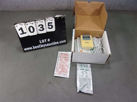 Hanna Instruments Calibration And Maintenance Solutions In Sachets 1413 Ph 7 01 Qty 10 Bentley