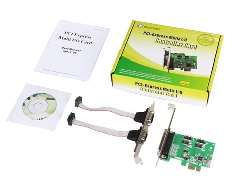 PCIe To Ports RS DB Serial And Port DB Parallel Printer LPT Serial Card IO