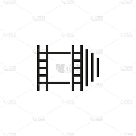 多个视频剪辑图标